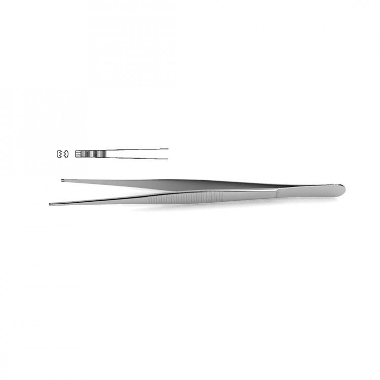 Adlerkreutz Tissue Forceps - Narrow Jaws - Allaya