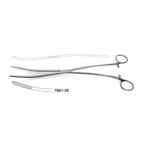 Bozeman Sponge & Uterine Dressing Forceps - Allaya